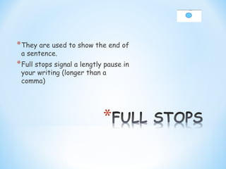 Basic punctuation | PPT