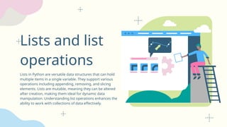 100% practical Basic Python for Data Science | PPTX