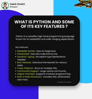 Basic Python Interview Questions for the Interview | PDF