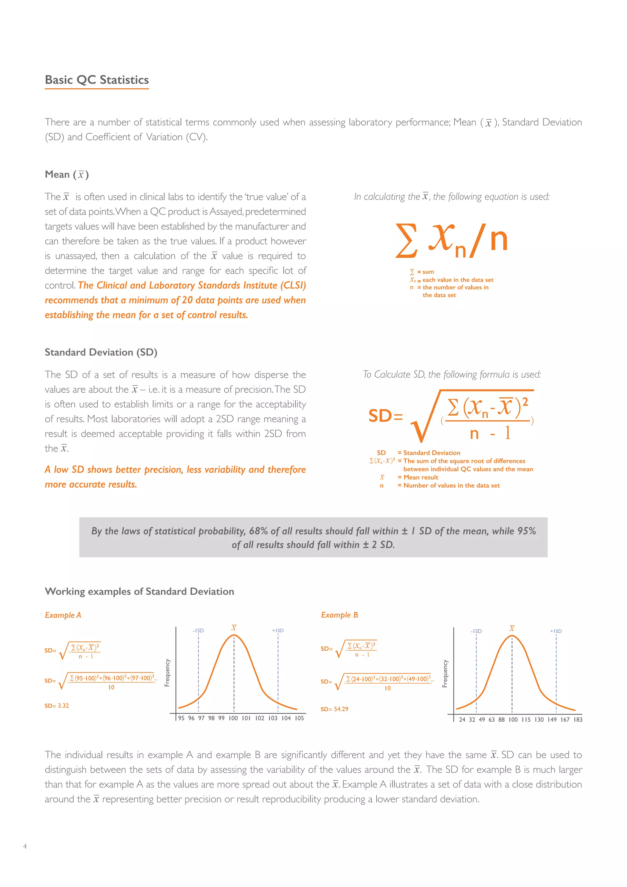 Basic QC Statistics - Improving Laboratory Performance Through Quality ...