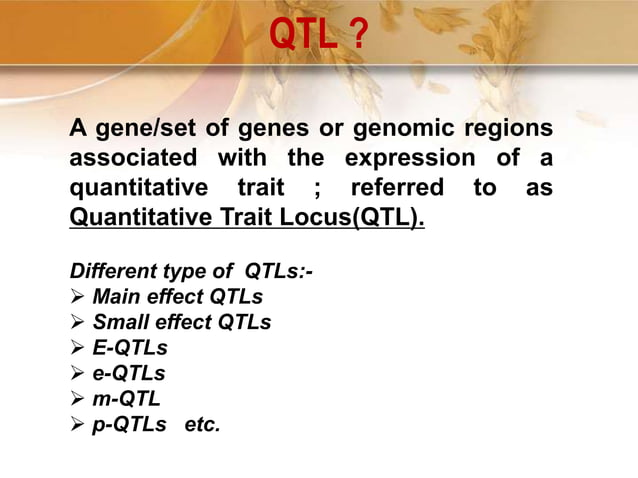 Basic_QTL_Marker-assisted_Selection_Sourabh.ppt