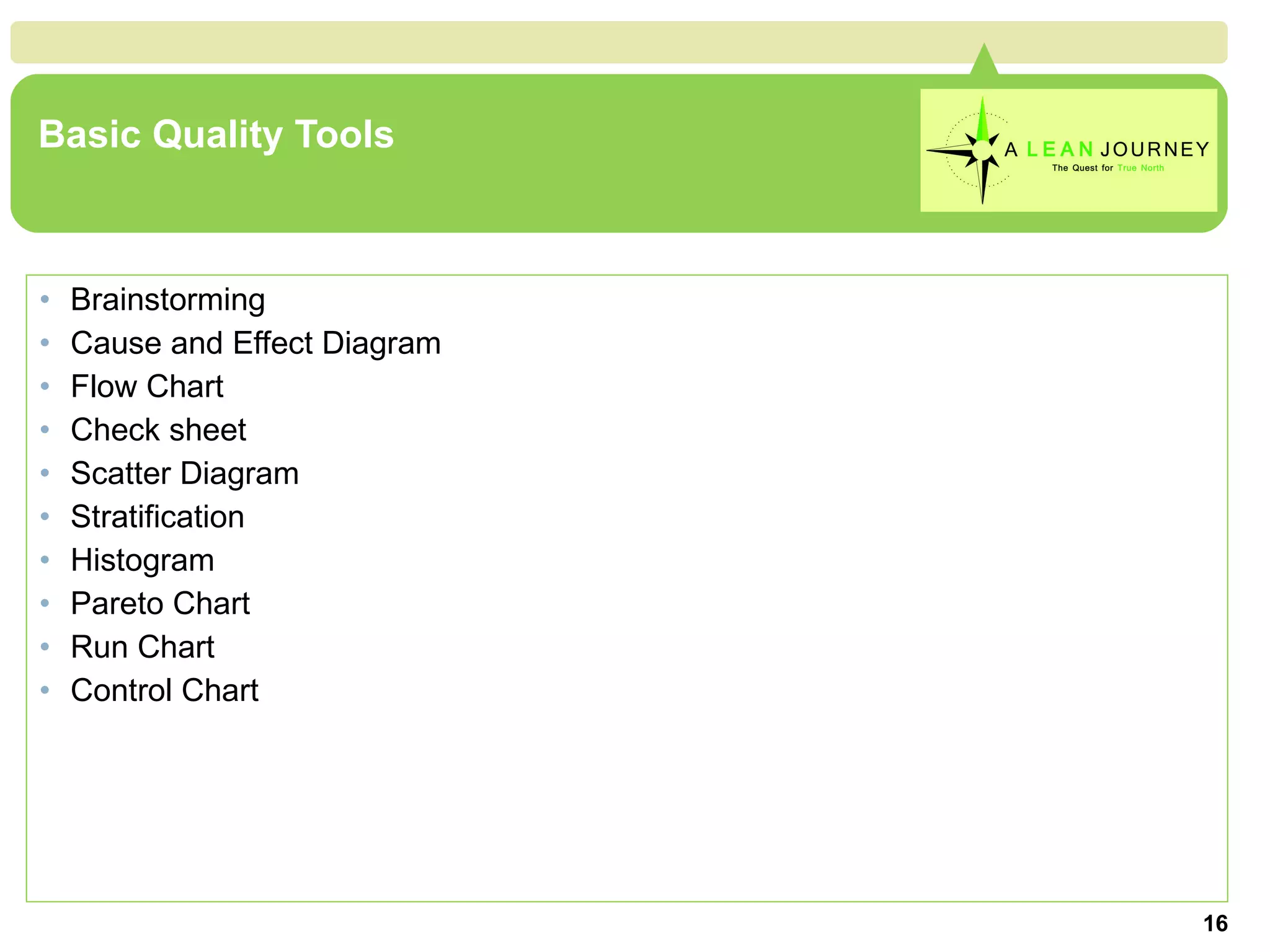The Seven Basic Tools of Quality | PPT