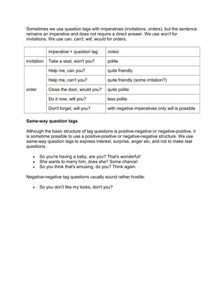 Basic question types | DOCX