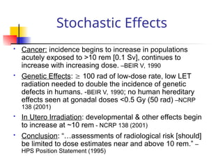 Basic Radiation theories and discussions | PPT