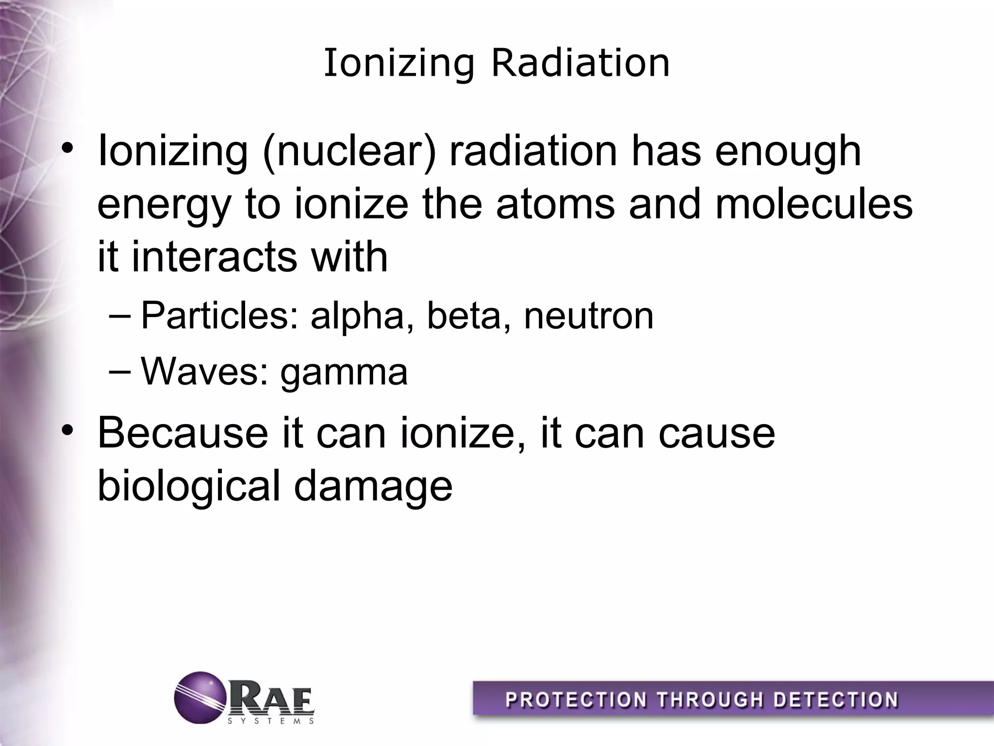 Basic radiation 061706 | PPT