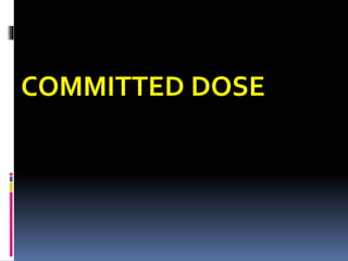 Basic radiation physics - protection quantities | PPTX