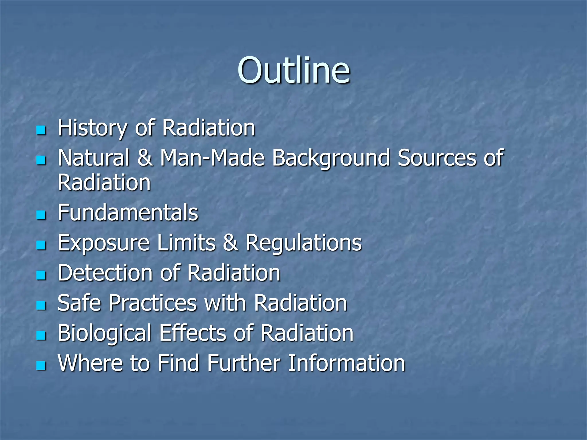 BasicRadiationSafetyTrainingAwareness5-23-06.ppt
