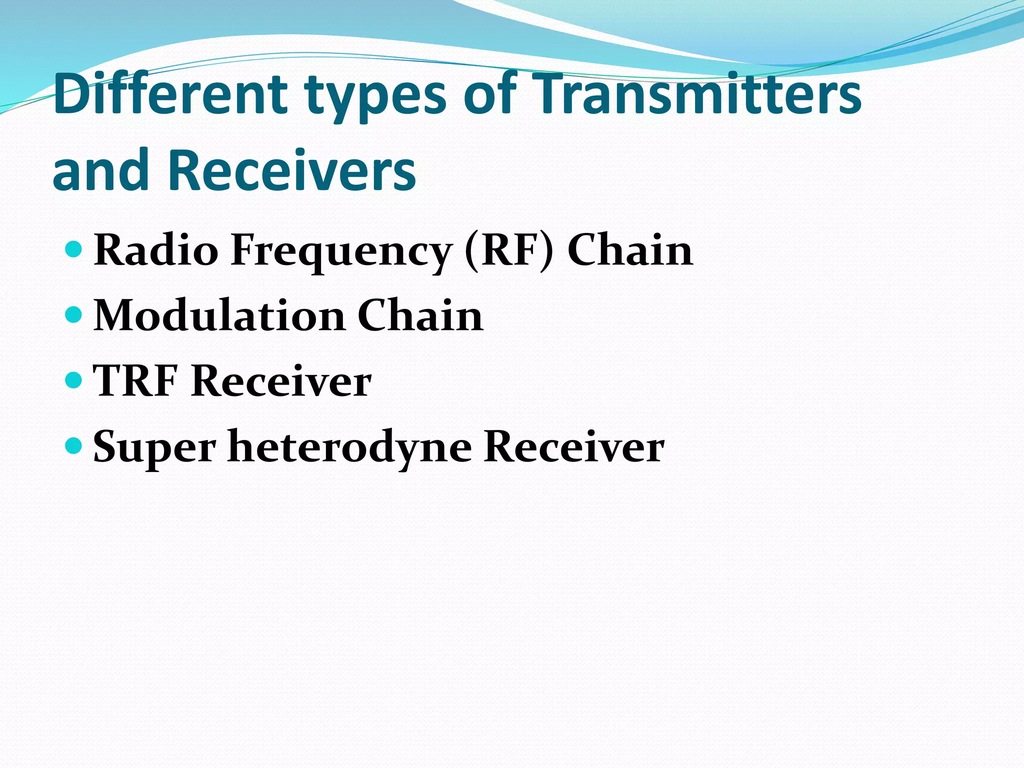 Basic radio communication | PPTX