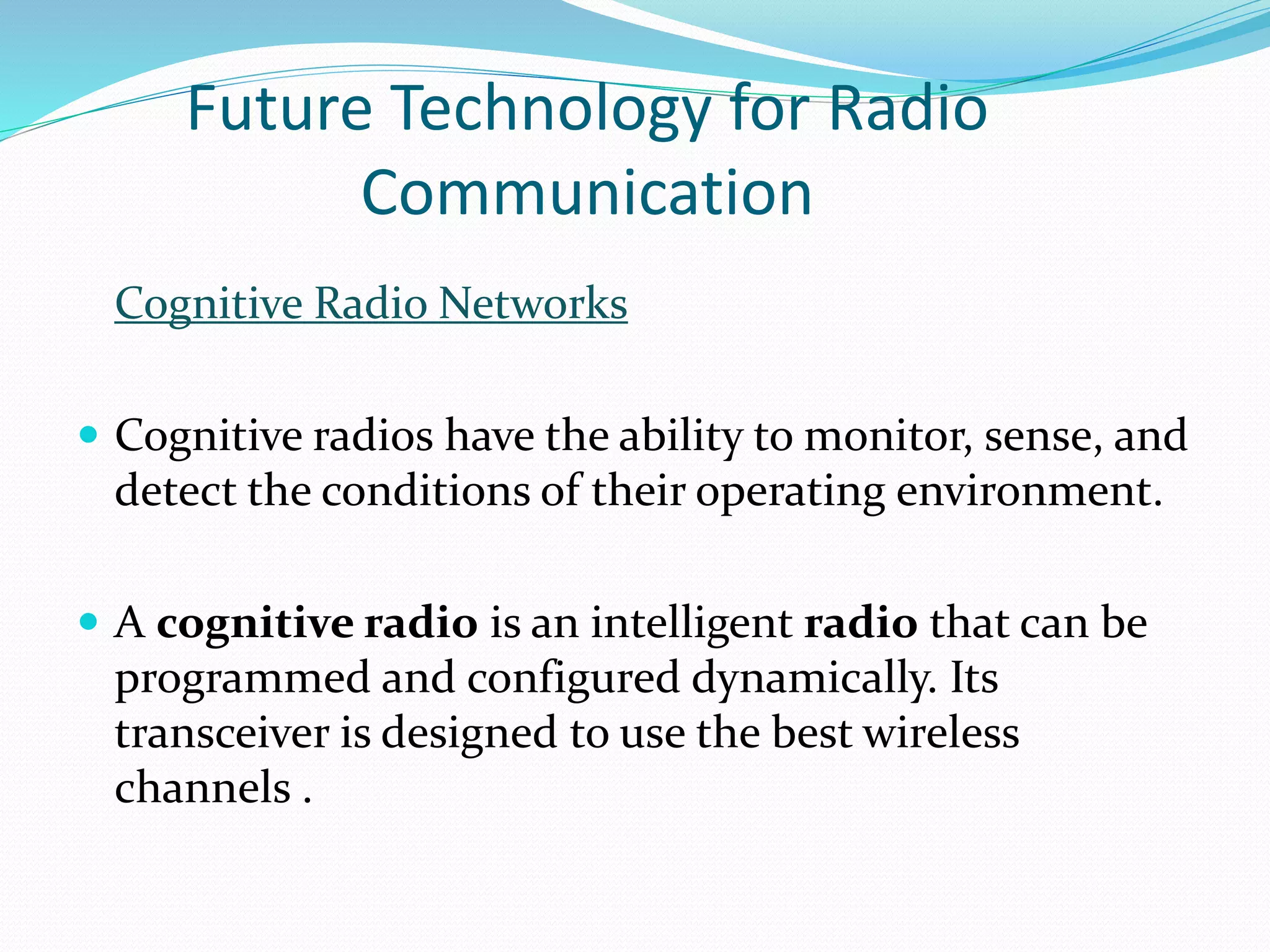 Basic radio communication | PPTX