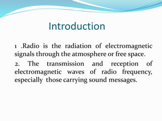 Basic radio communication | PPTX