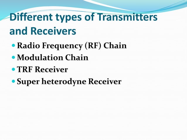 Basic Radio Communication PPT basic-radio-communication-ppt