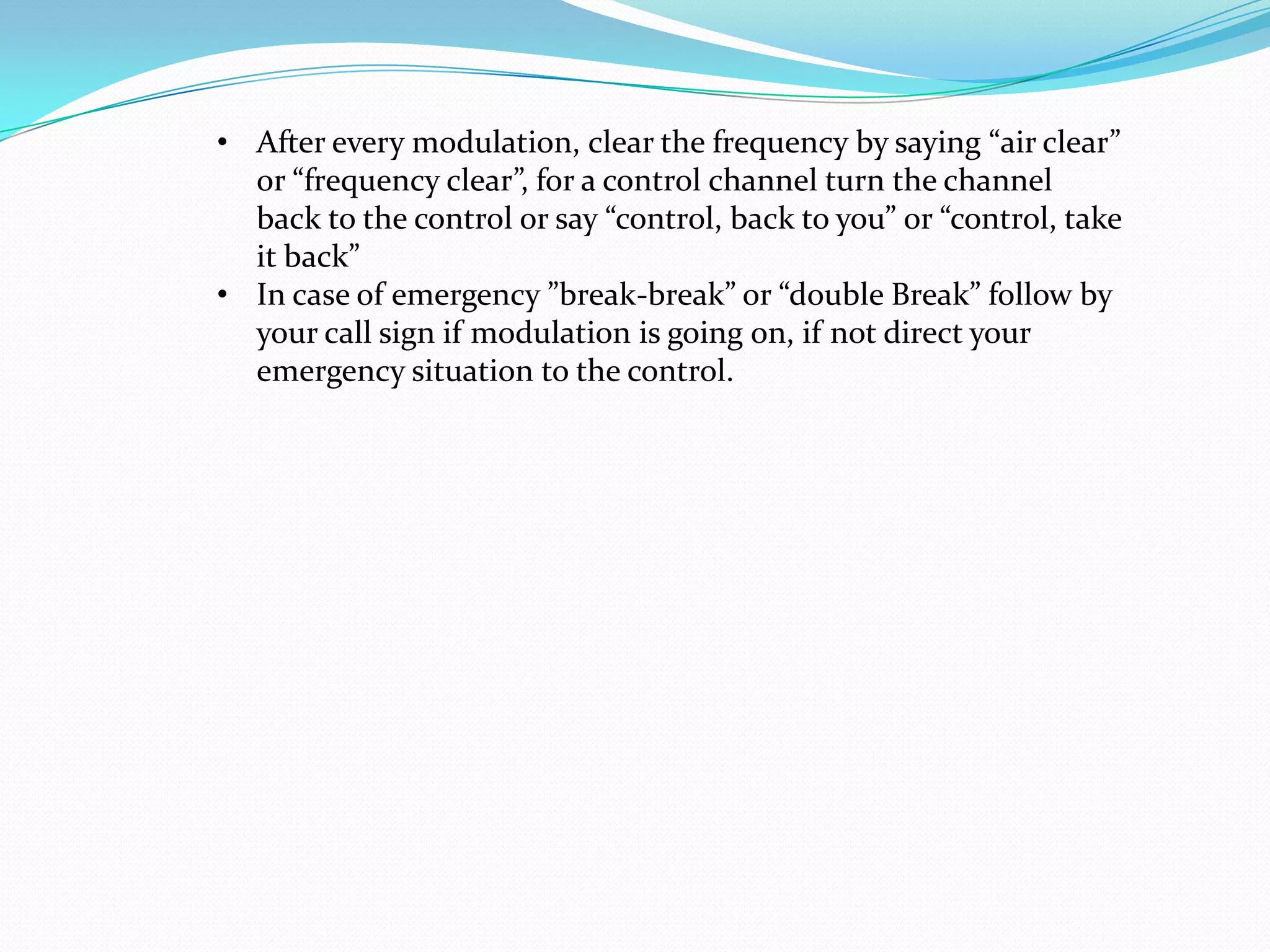Basic radio communication & operation | PPTX
