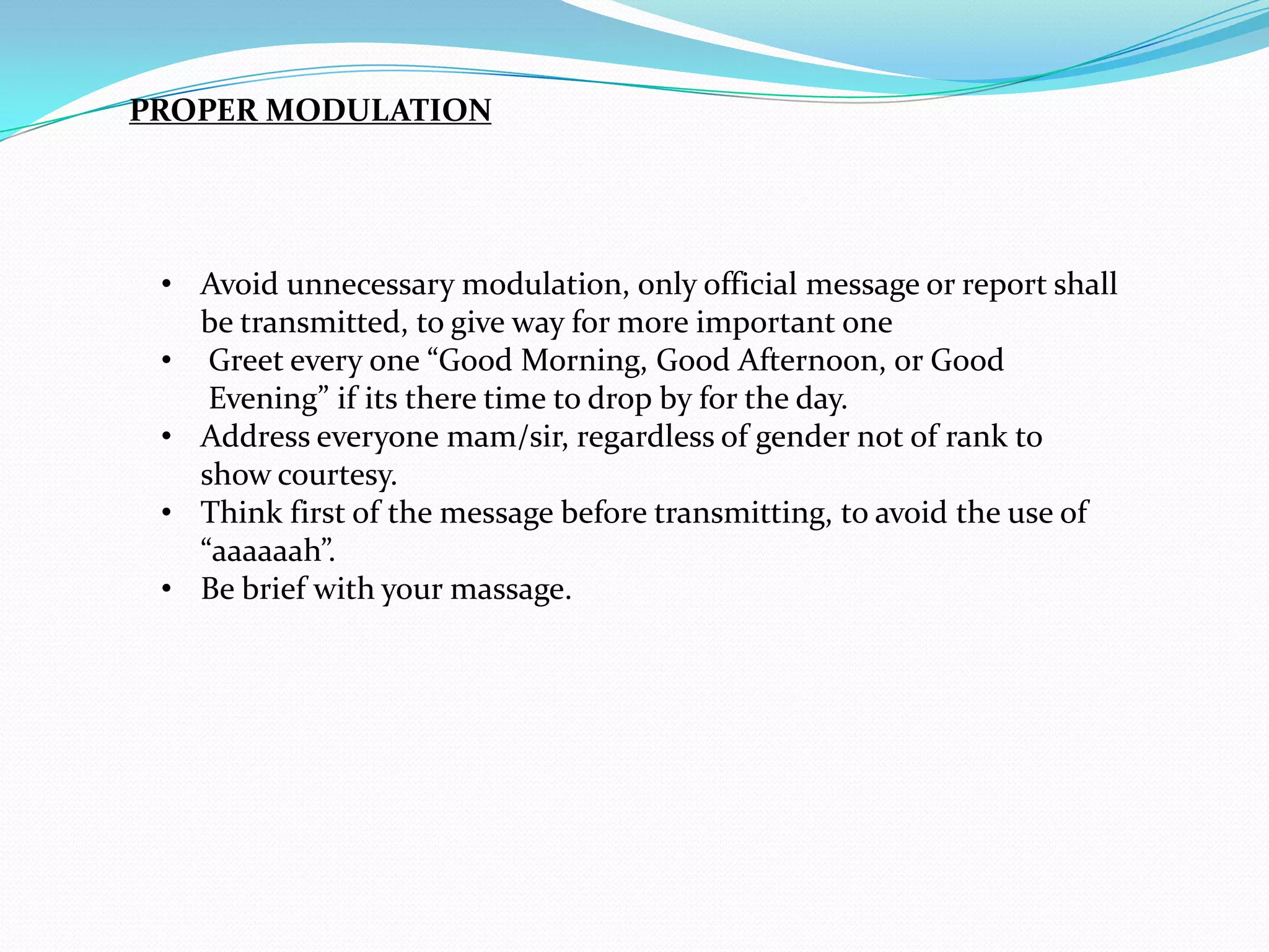 Basic radio communication & operation | PPTX