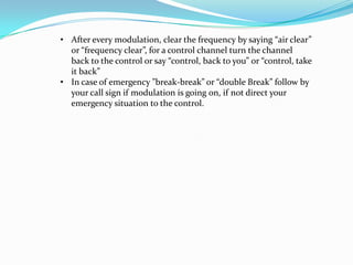 Basic radio communication & operation | PPTX