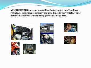 Basic radio communication & operation | PPTX