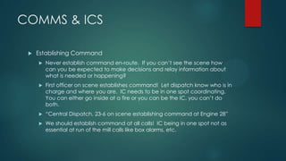 Basic Radio Communications & Incident Command | PPTX