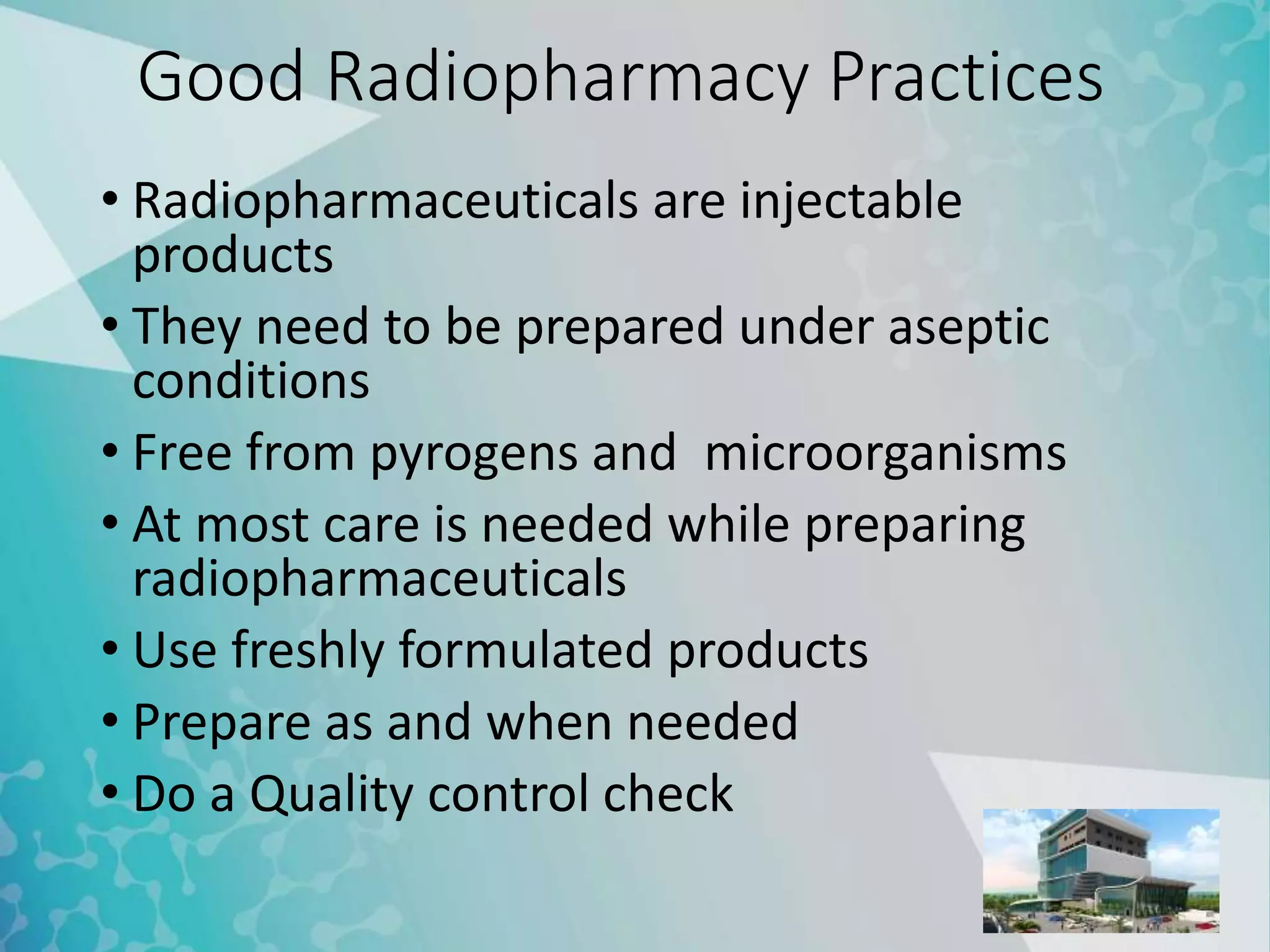 Basic radiopharmacy 1 | PPTX