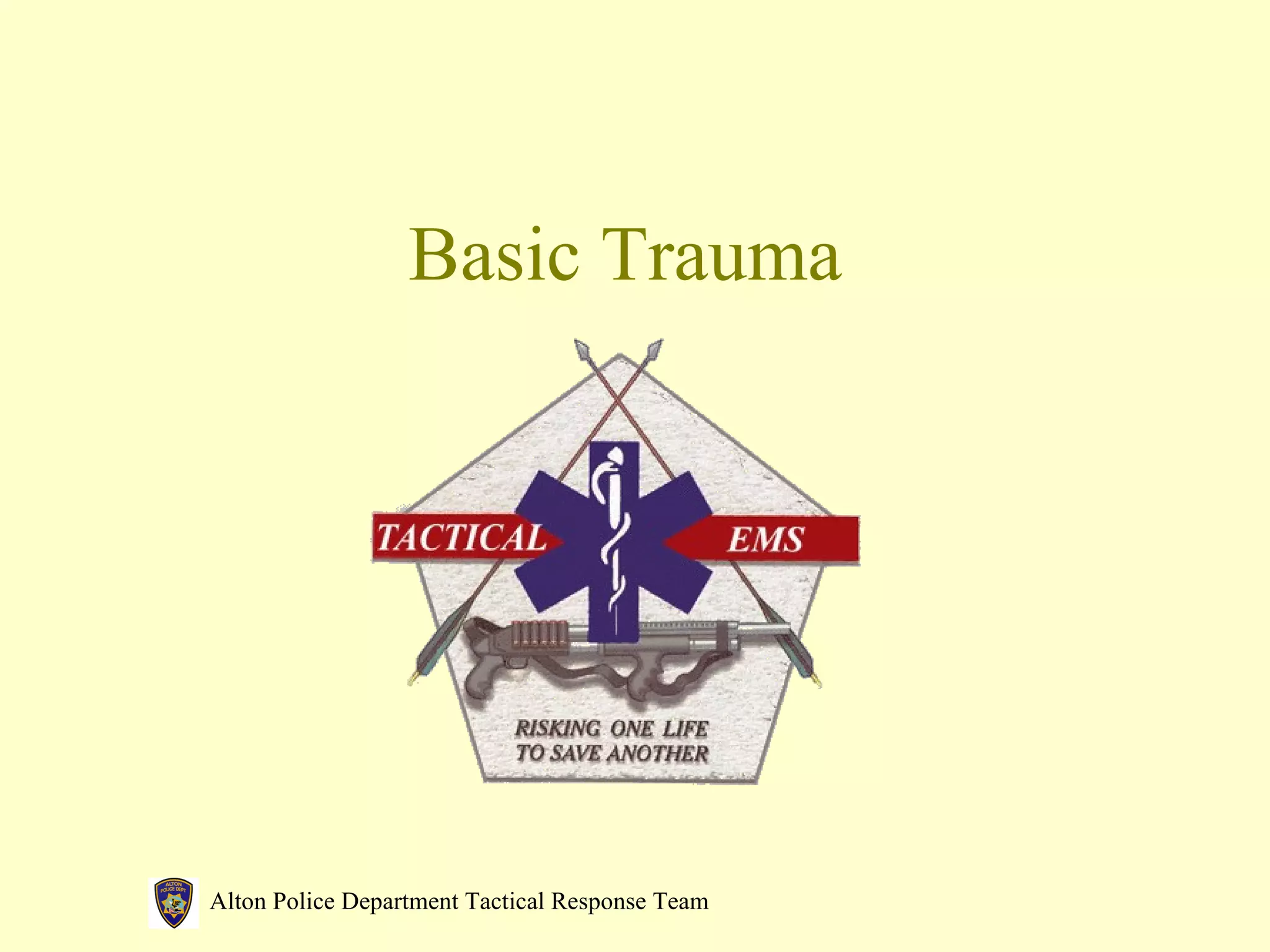 Basic Rapid Trauma Assessment | PPT