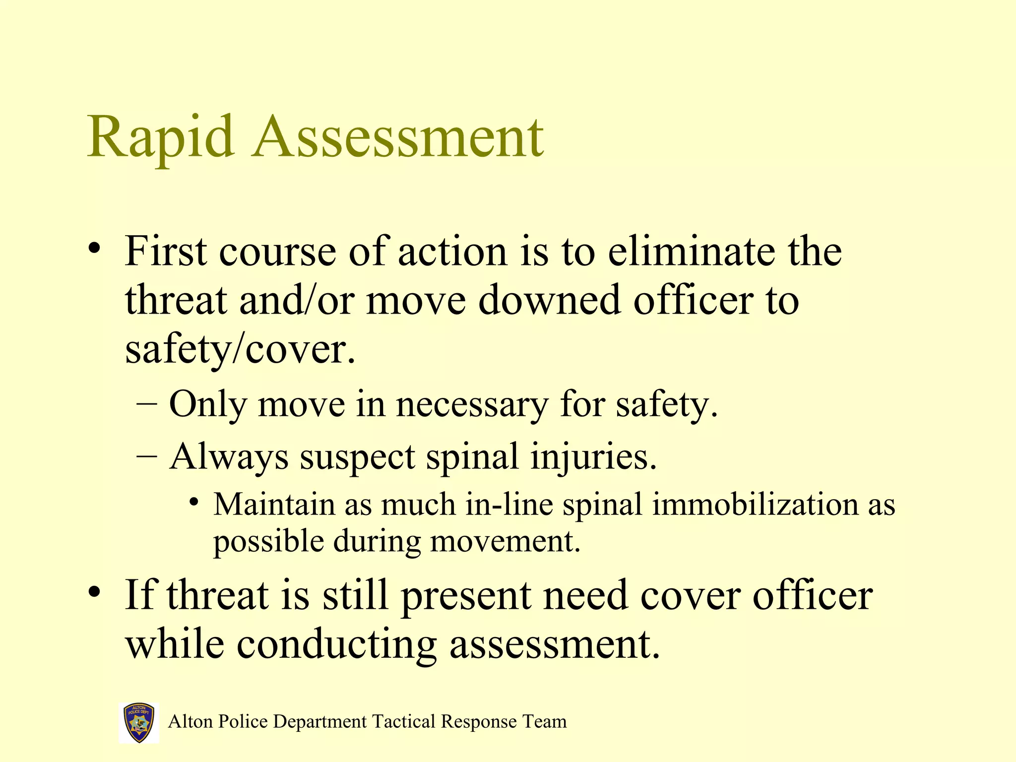 Basic Rapid Trauma Assessment | PPT
