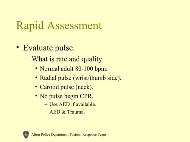 Basic Rapid Trauma Assessment | PPT