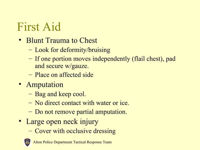 Basic Rapid Trauma Assessment | PPT
