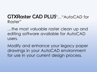 Raster to Vector Conversion: Basic Commands Overview, A Lesson from GTX (Part 2) | PDF ...