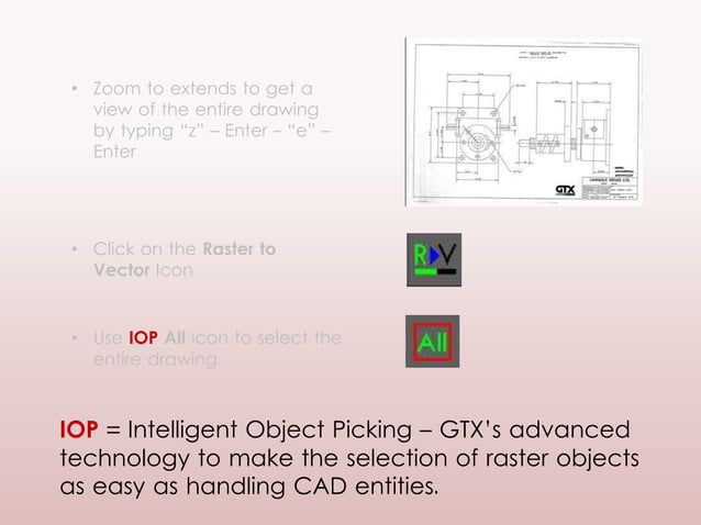 Raster To Vector Conversion Basic Commands Overview A Lesson From Gtx