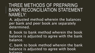 Basic Reconciliation Statements.pptx | Credit Cards | Personal Debt