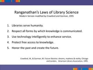 Unleashing your Power: Basic Training in Library Reference Services | PPTX