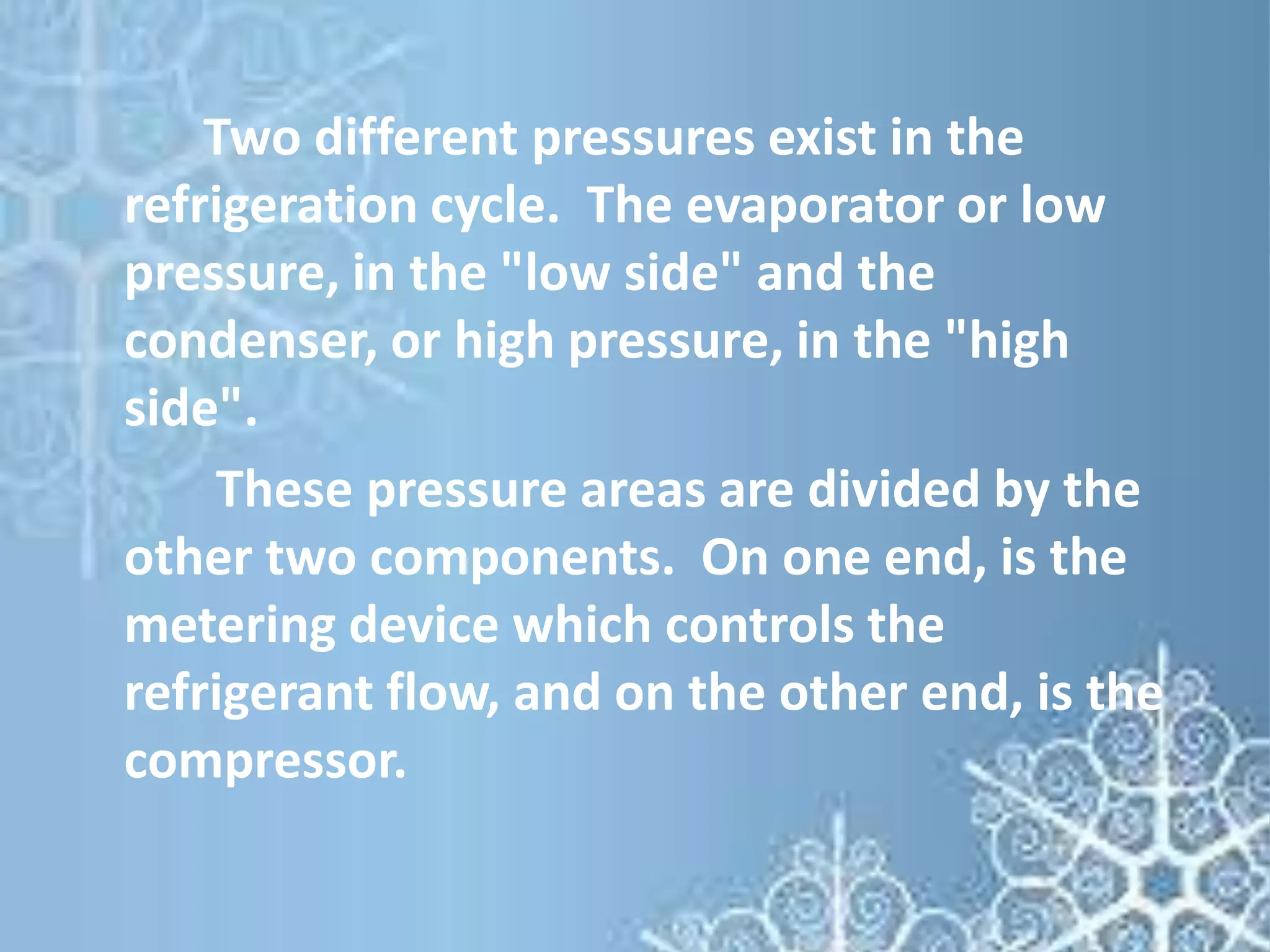 Basic refrigeration cycle | PPTX