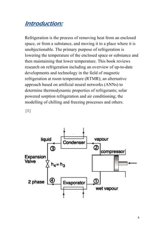 Basic Refrigeration System | DOCX | Physics | Science