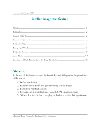 Basic remote sensing and gis | PDF