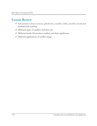 Basic remote sensing and gis | PDF
