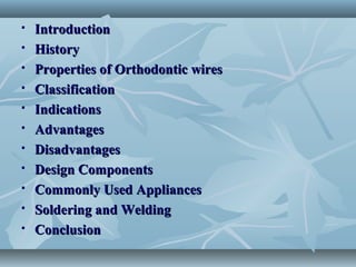 Basic removable appliance design | PPT