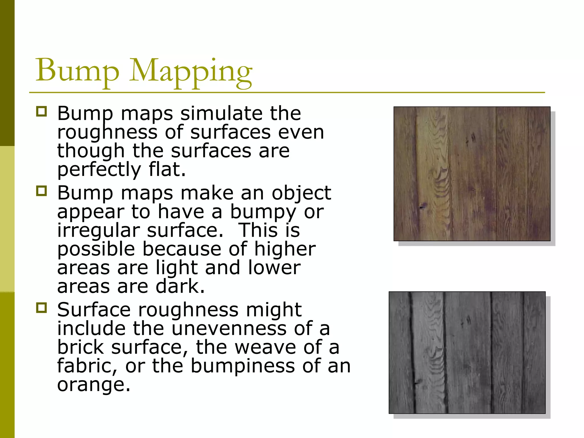 Basic rendering techniques | PPT