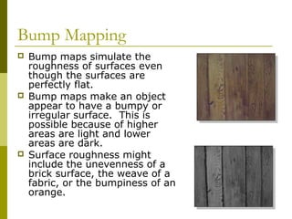 Basic rendering techniques | PPT