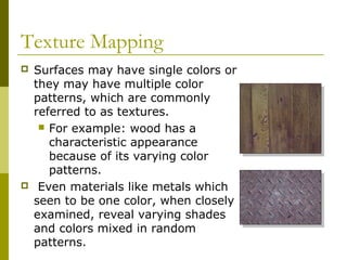 Basic rendering techniques | PPT