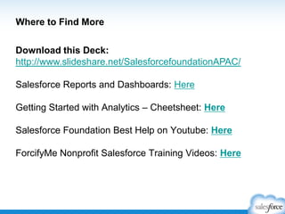 Basic Reporting In Salesforce For Nonprofits | PDF
