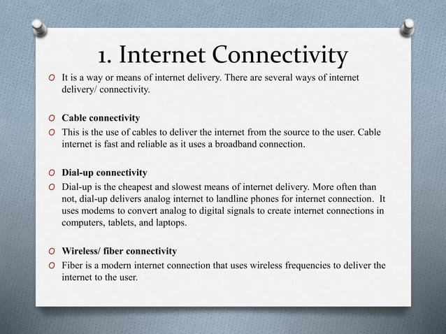 Basic requirements for internet connection | PPTX | Internet | Computing