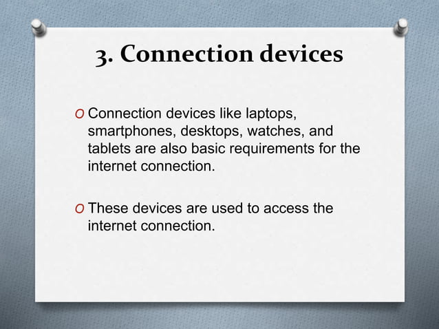 Basic requirements for internet connection | PPTX | Internet | Computing