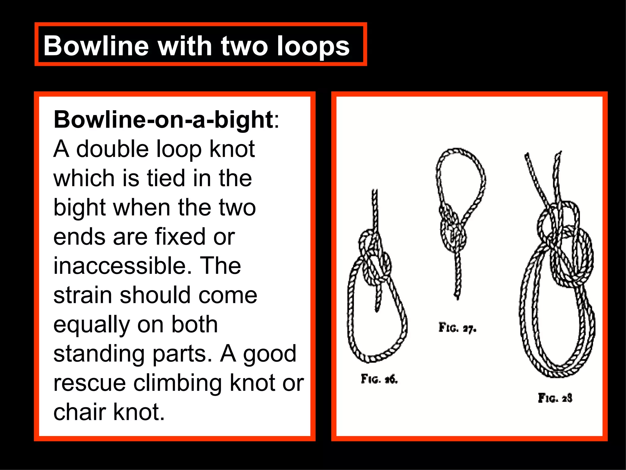 Basic Rescue Knots | PPT