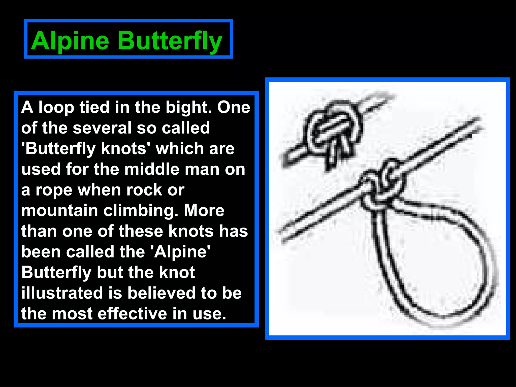 Basic Rescue Knots | PPT