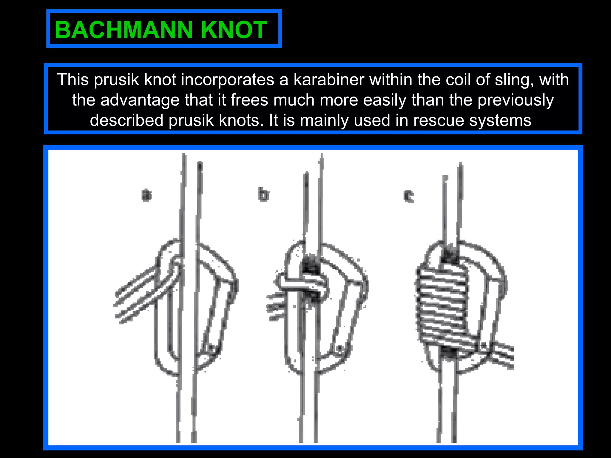 Basic Rescue Knots | PPT