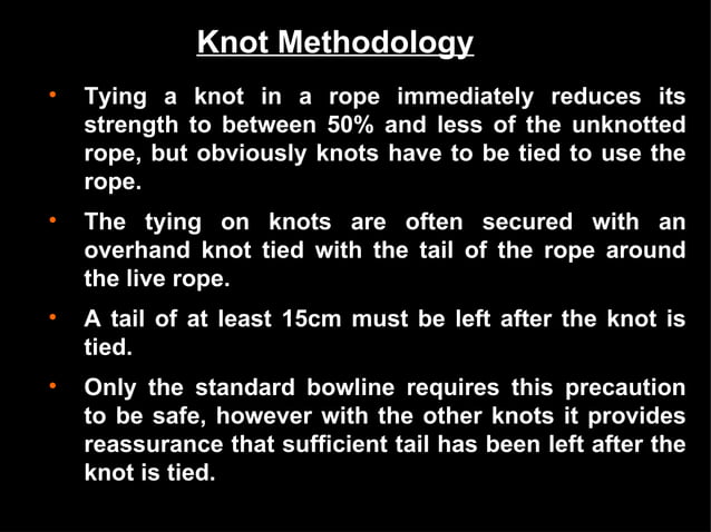 Basic Rescue Knots | PPT
