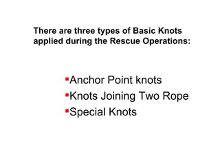 Basic Rescue Knots | PPT