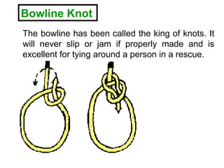 Basic Rescue Knots | PPT