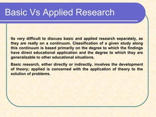 Basic research | PPT