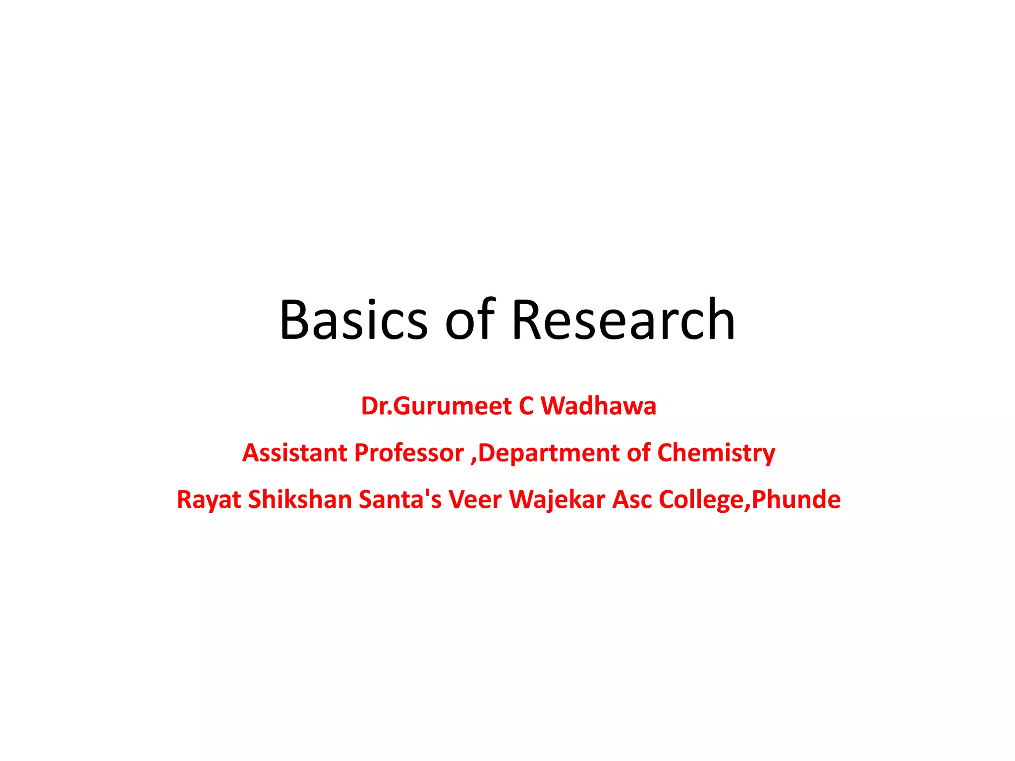 Basic Research.ppt