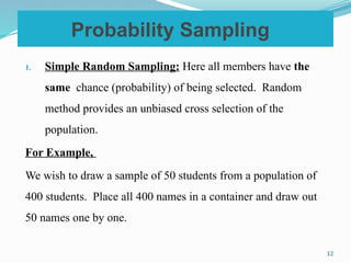 BASIC RESEARCH.pptx sampling techniques and sample meaning | PPTX