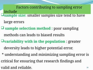 BASIC RESEARCH.pptx sampling techniques and sample meaning | PPT